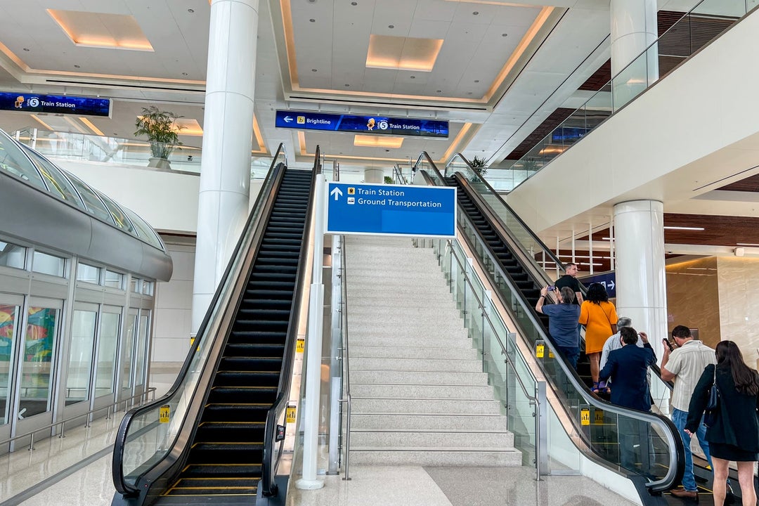 Brightline reveals new train station at Orlando International Airport ...