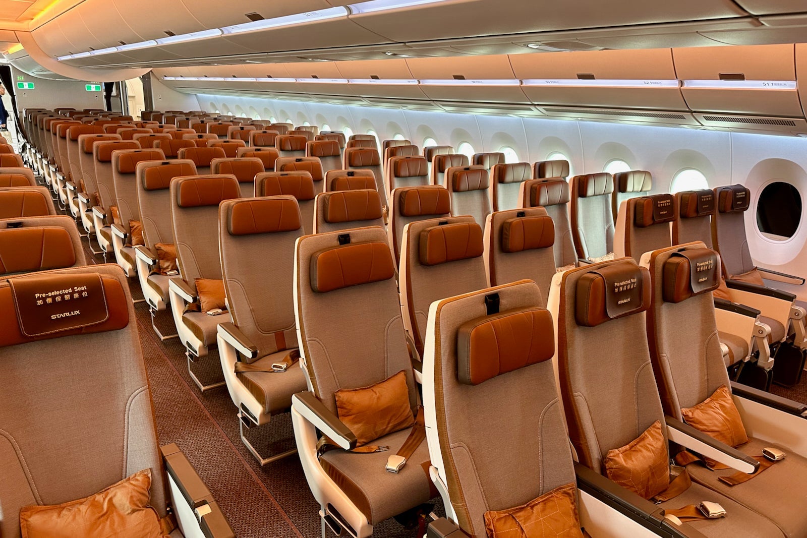 Starlux Airlines: First look at premium economy, economy cabins on the ...