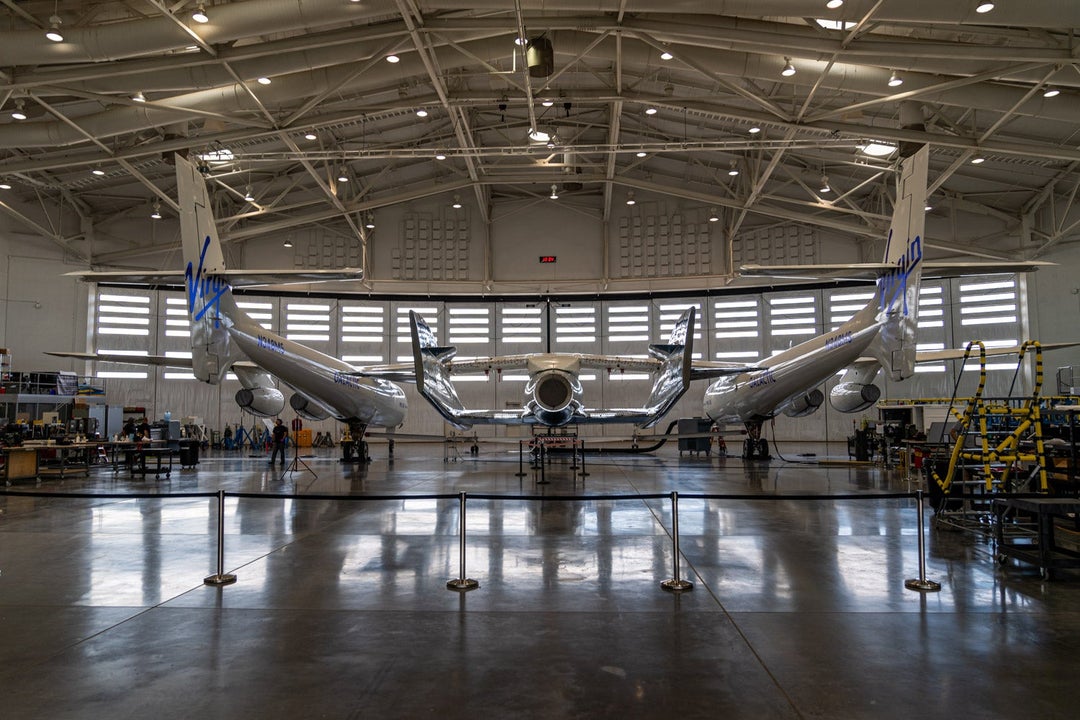 What it's like to watch a space launch from Virgin Galactic's spaceport ...
