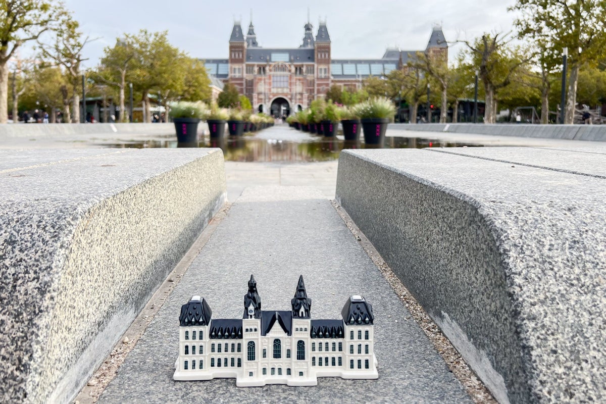 KLM's 104th Delft house collectible is actually a train station - The ...