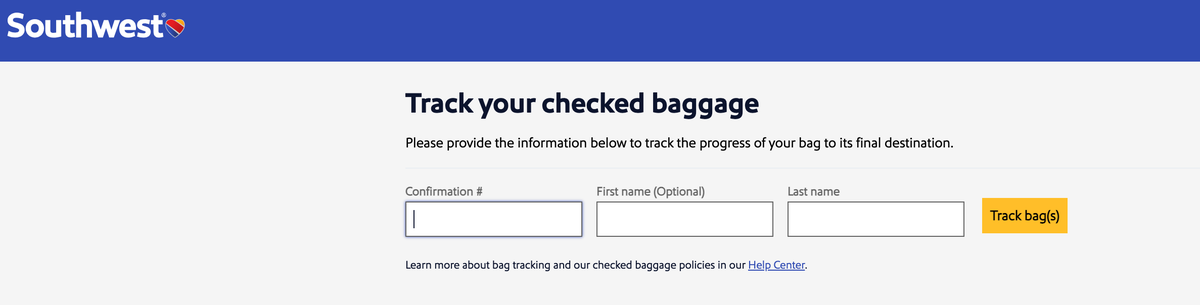 Southwest baggage tracking tool is officially launched in the app - The ...
