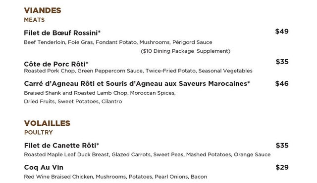 Le Bistro NCL menu: A guide to French food on Norwegian cruises - The ...