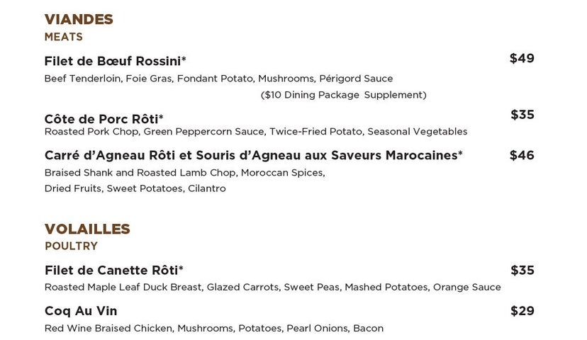Le Bistro NCL menu: A guide to French food on Norwegian cruises - The ...