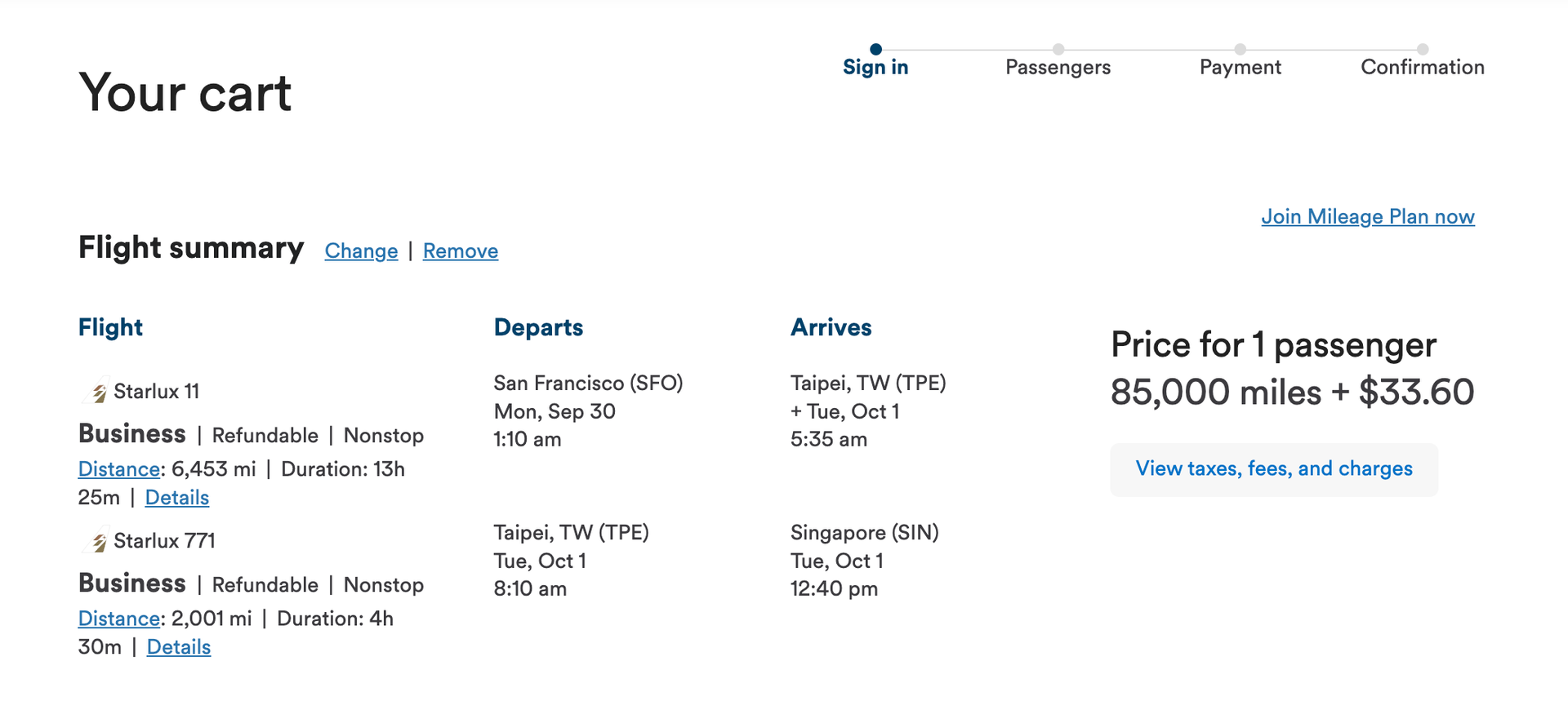 Alaska Airlines Mileage Plan award chart changes are now live - The ...