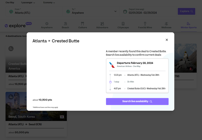 Point.me launches new Explore tool for travelers with no specific ...