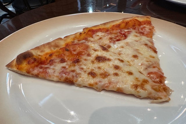 Which line has the best cruise pizza? I ordered pies and slices across ...