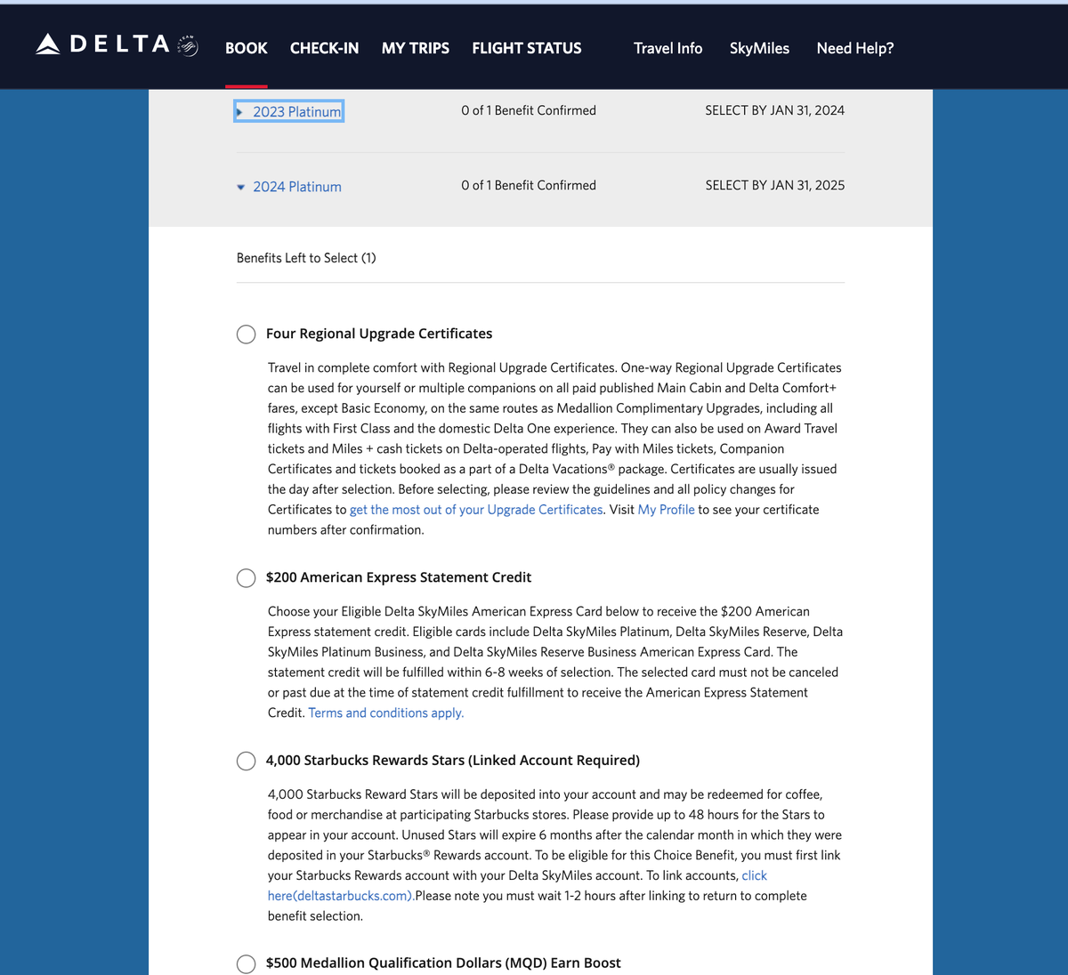 Check your SkyMiles account: Delta Choice Benefits, guest passes and ...