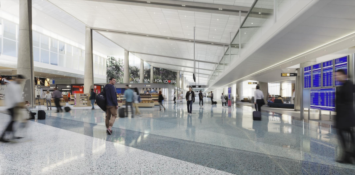 Design plans unveiled for new concourse at Dulles - The Points Guy