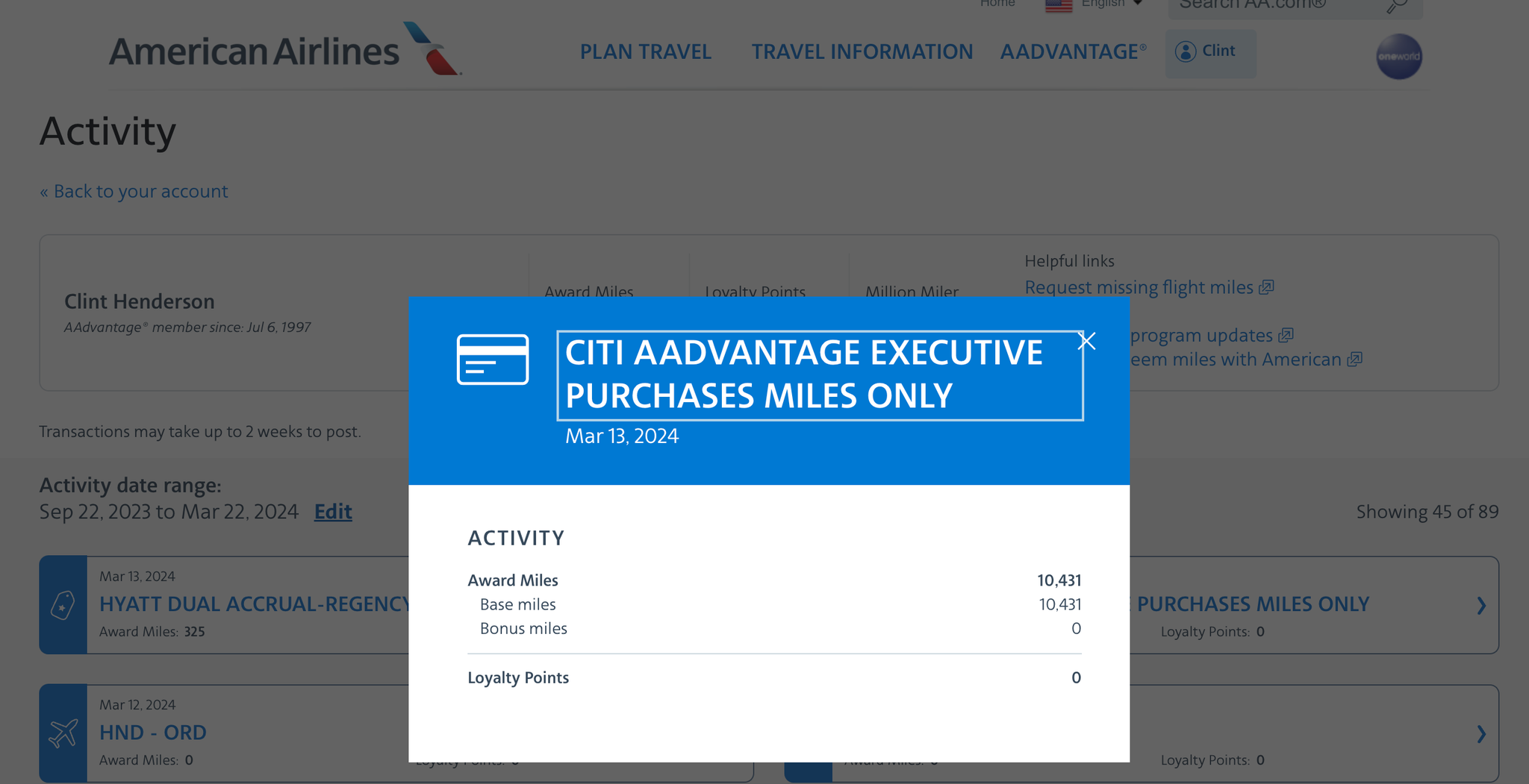Yes, your American AAdvantage Loyalty Points are still coming - The ...