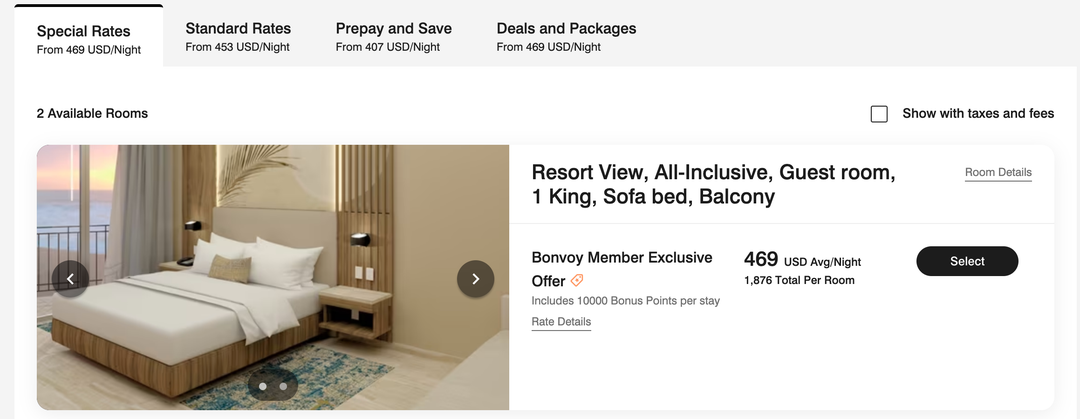 Marriott Bonvoy offer: Get 10,000 points at select all-inclusive ...
