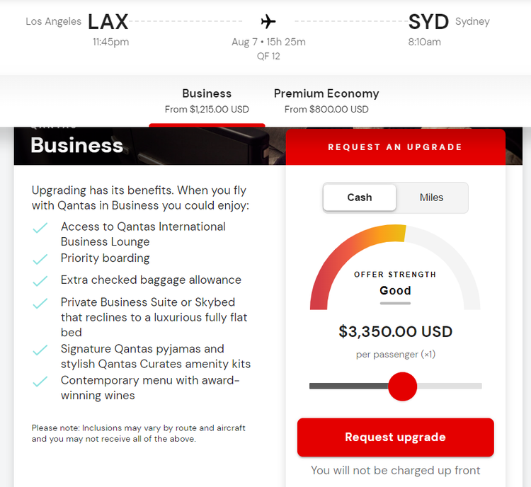 Upgrade Qantas flights with American miles - The Points Guy