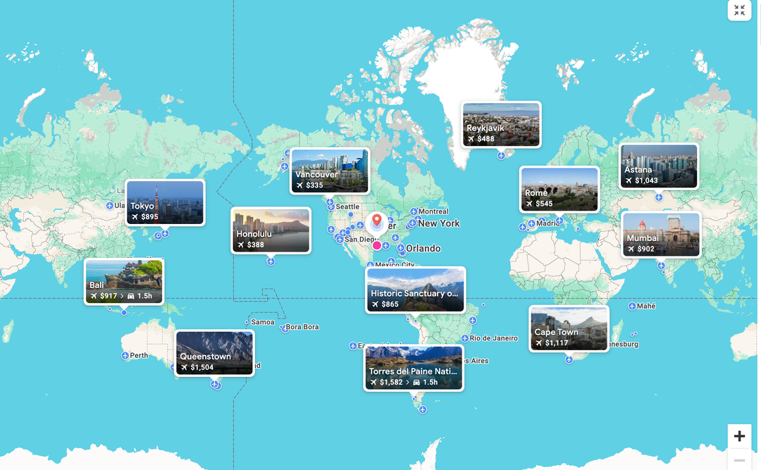 How to use Google Flights Explore to find flight and hotel deals - The ...