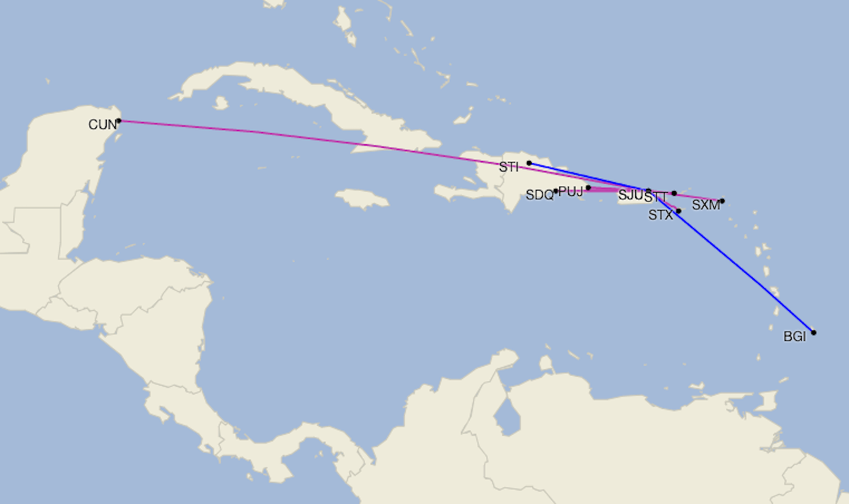 Frontier adds 2 new Caribbean routes from San Juan - The Points Guy