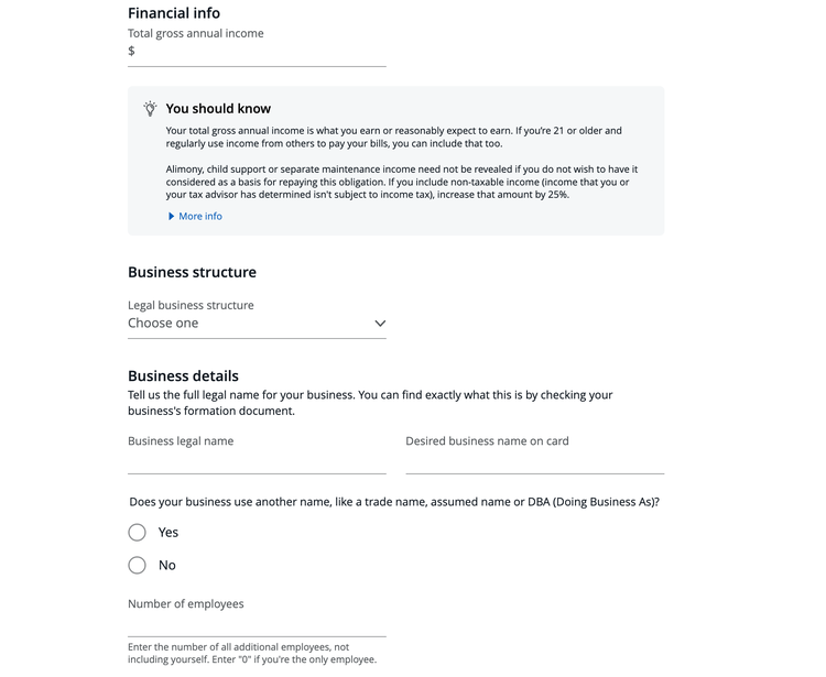 How to complete a Chase business credit card application - The Points Guy