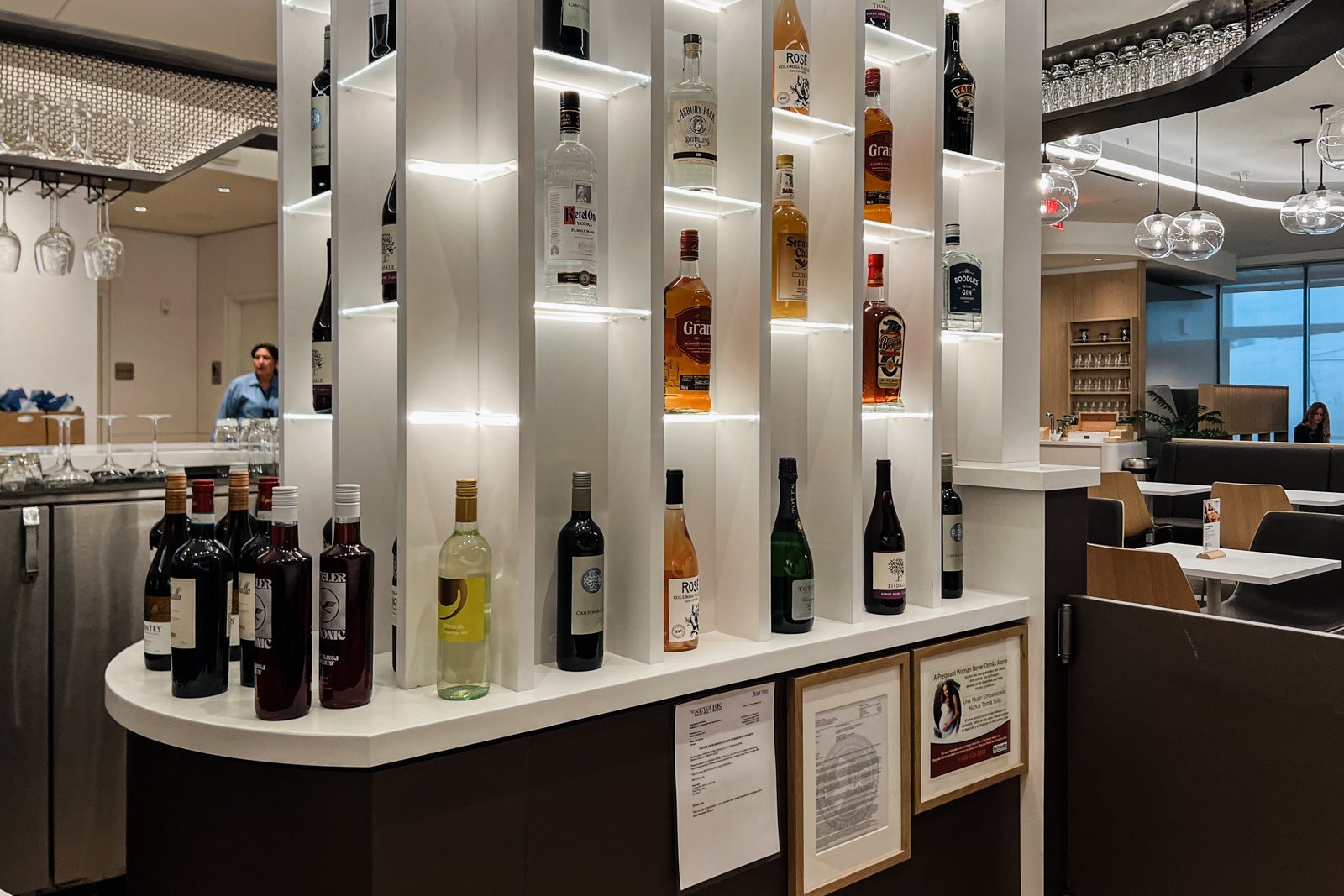 Inside the new Lufthansa lounge at Newark Liberty Airport - The Points Guy