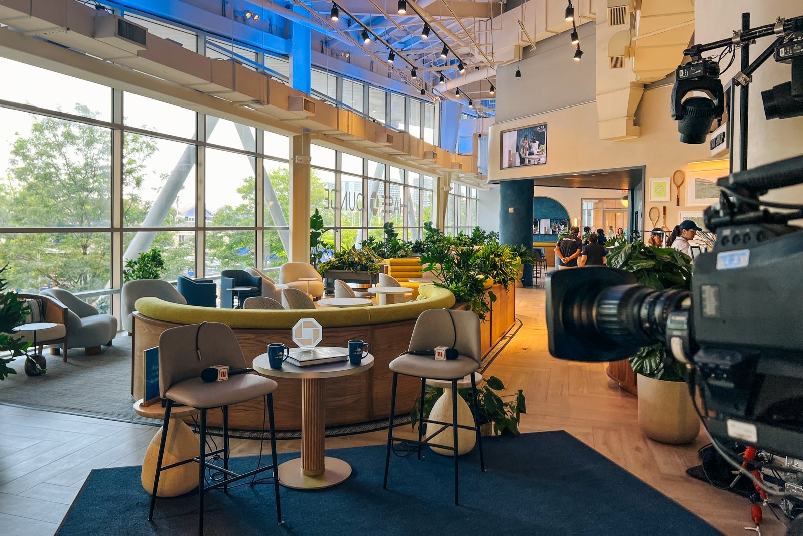 A review of the Chase Lounge and Terrace at the US Open: Chic lounges ...