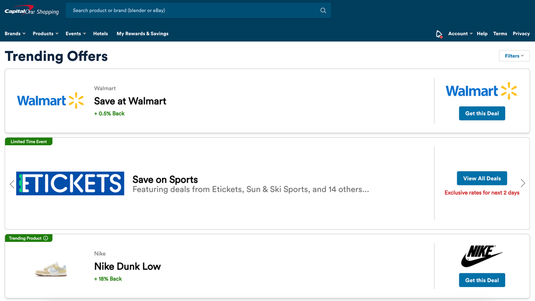 Capital One Shopping portal: What is it and how to use it to earn ...