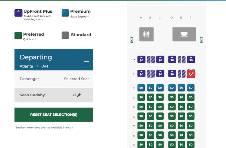 Frontier's new UpFront Plus: What to expect booking and on board - The ...