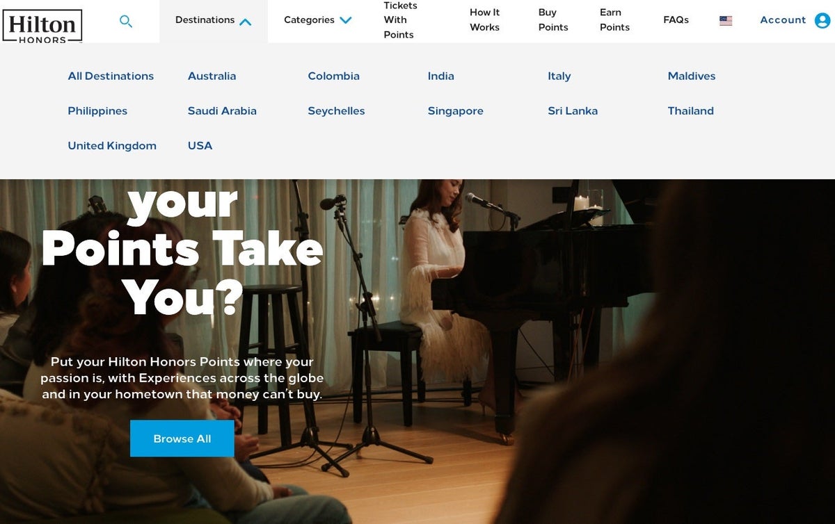 Hilton Honors Experiences: Redeem points for activities, VIP events ...