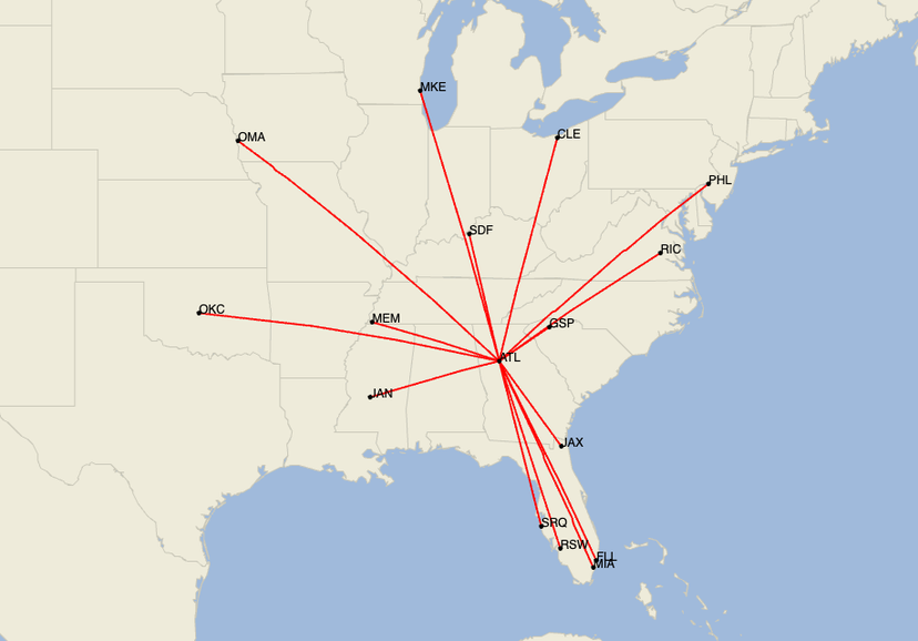 Southwest Airlines cuts 15 destinations from Atlanta, adds 6 new ...