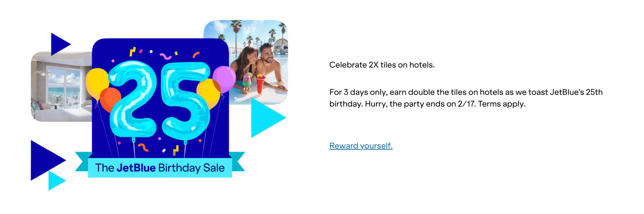 JetBlue’s birthday sale: Earn double TrueBlue 'tiles' on hotel bookings ...