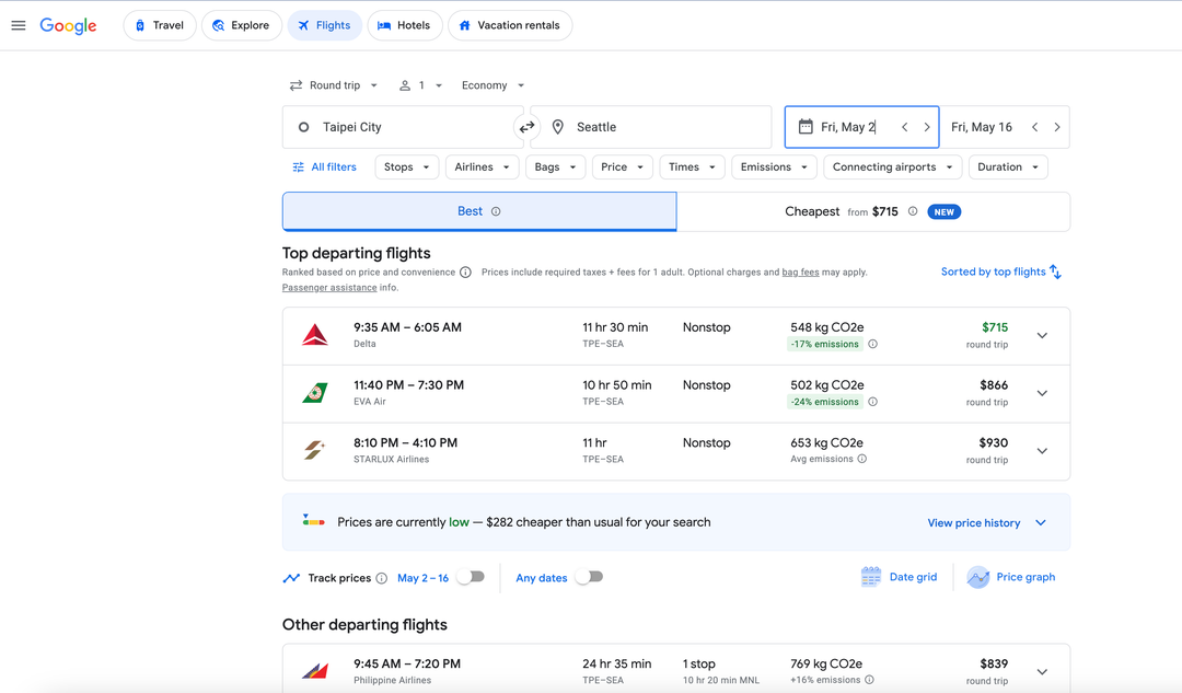 How to use Google Flights: A guide to finding flight deals - The Points Guy