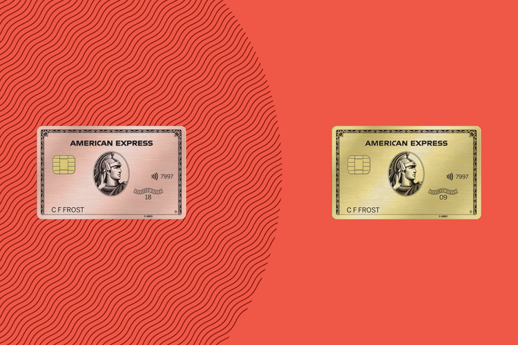 The Amex Gold Card in traditional gold or sleek rose gold - The Points Guy