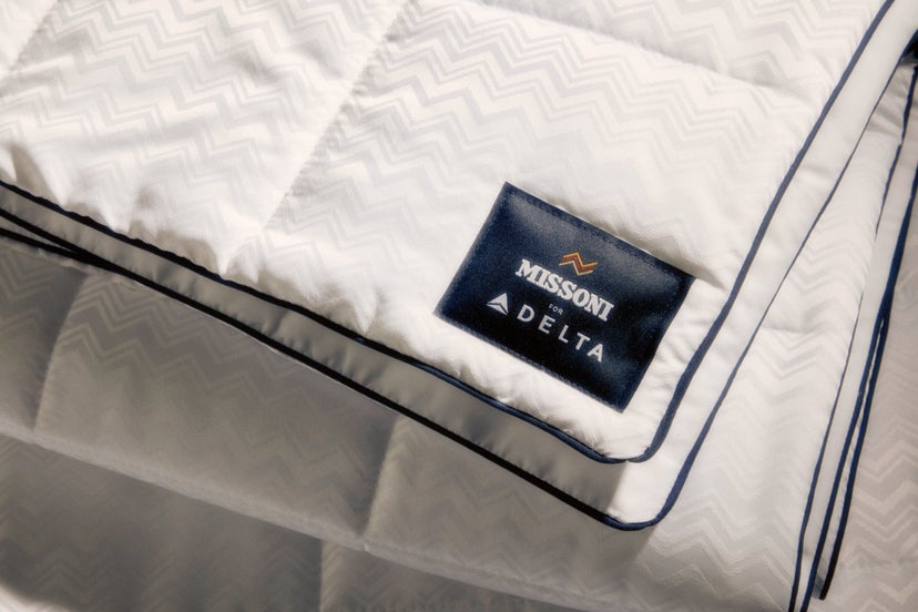 Delta upgrades business class with new Missoni bedding, more - The ...