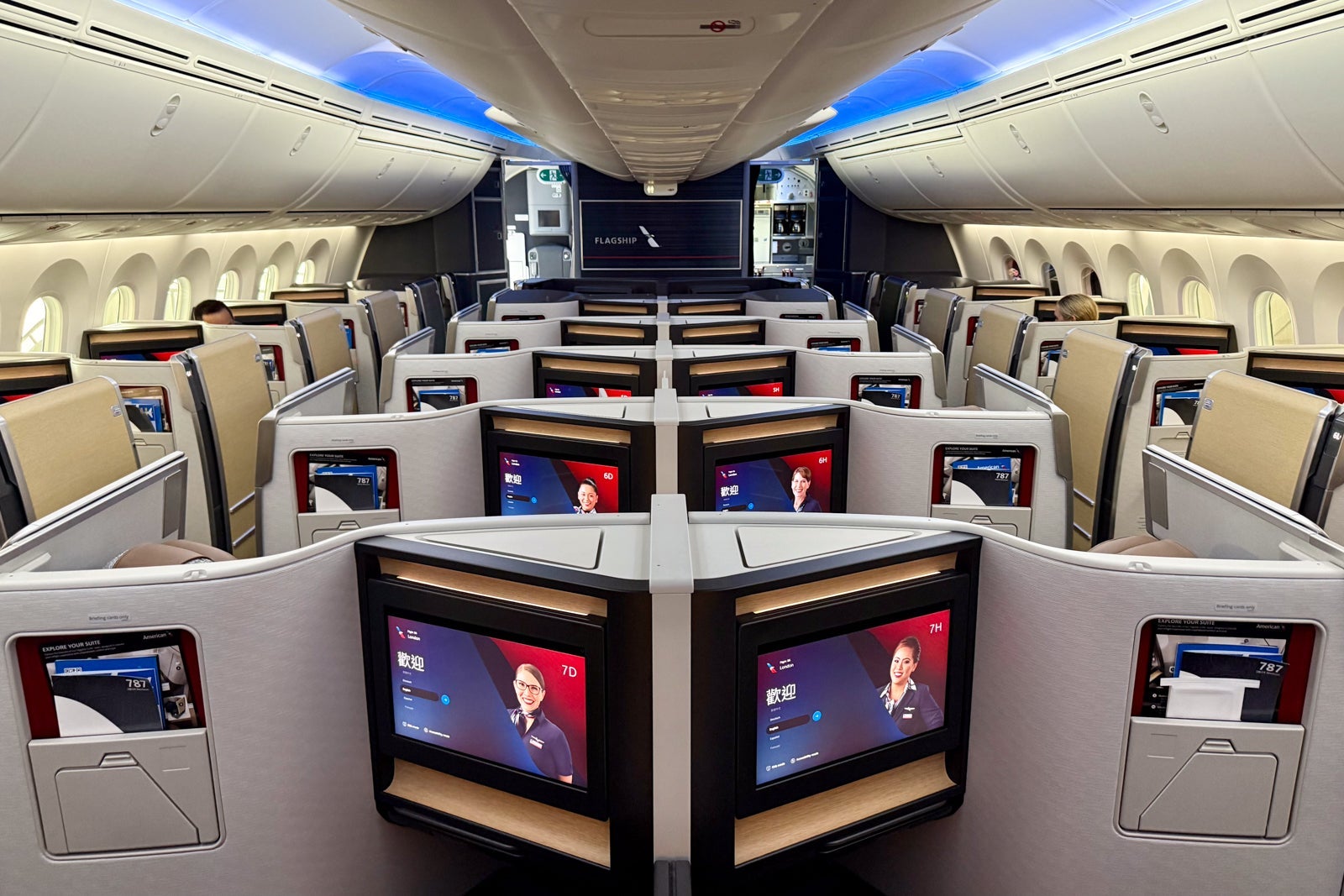A look at American's all-new Boeing 787 Dreamliner with Flagship Suite ...