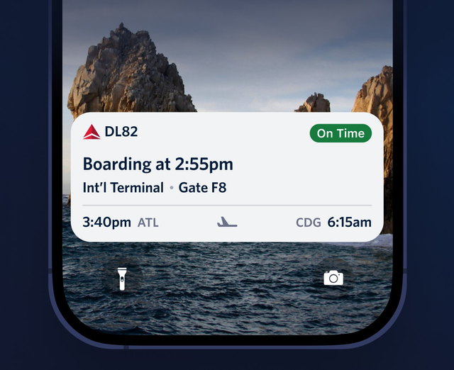 Delta updates mobile app with Live Activity support and more - The ...