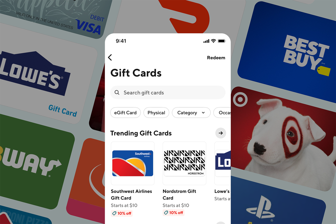 How to save money on gift cards with the DoorDash Gift Card Shop - The ...
