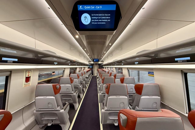 Amtrak's new and long-awaited Acela shines in Northeast Corridor debut ...