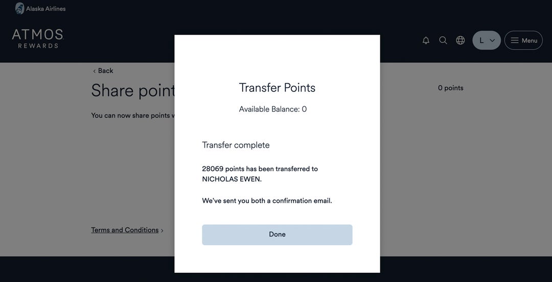 How to share Alaska Airlines points for free with friends and family ...