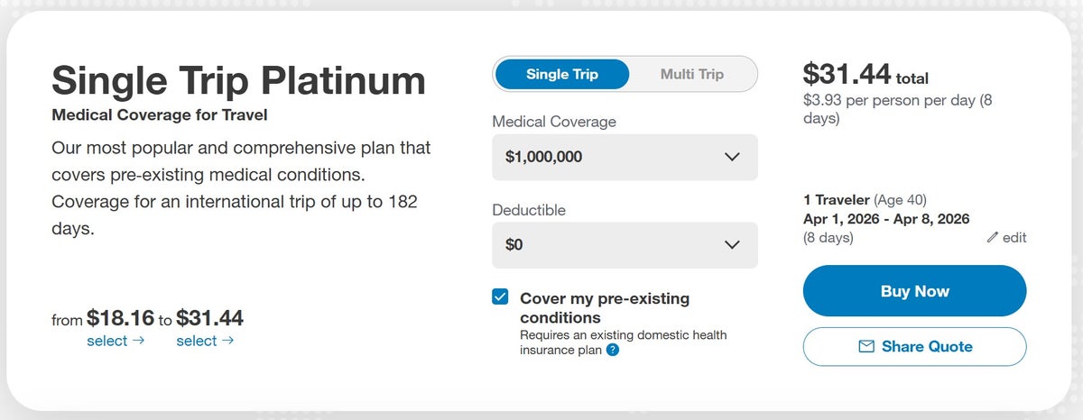 The best travel insurance policies and providers - The Points Guy