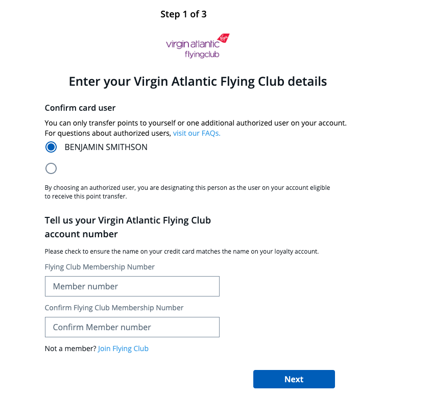 How to transfer Chase points to Virgin Atlantic Flying Club - The ...