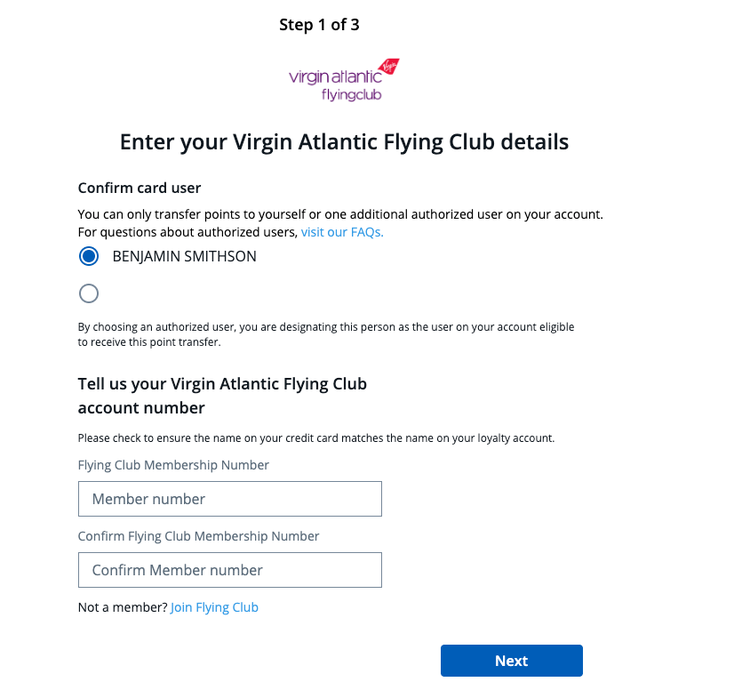 How to transfer Chase points to Virgin Atlantic Flying Club - The ...