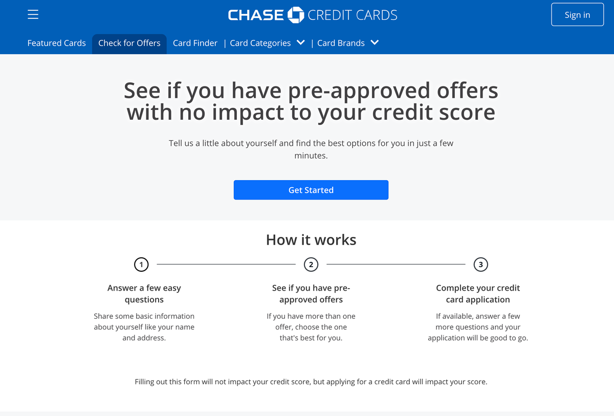 Chase prequalification tool: Check your eligible offers - The Points Guy