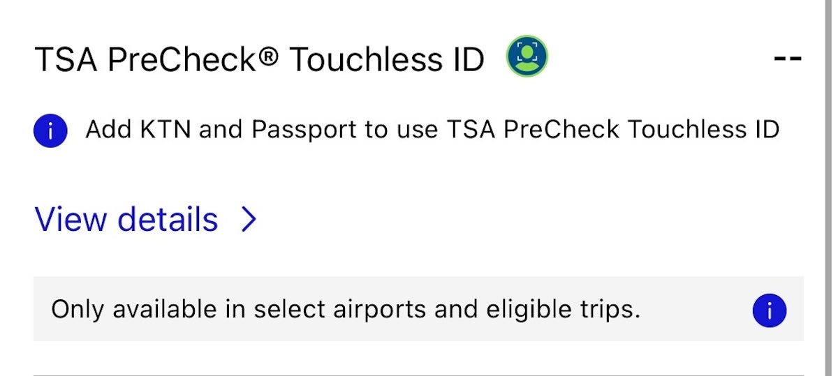 Every airport with TSA PreCheck Touchless ID - The Points Guy