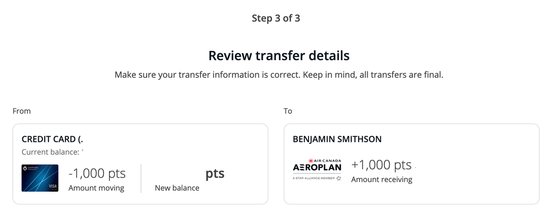 How to transfer Chase points to Air Canada Aeroplan - The Points Guy