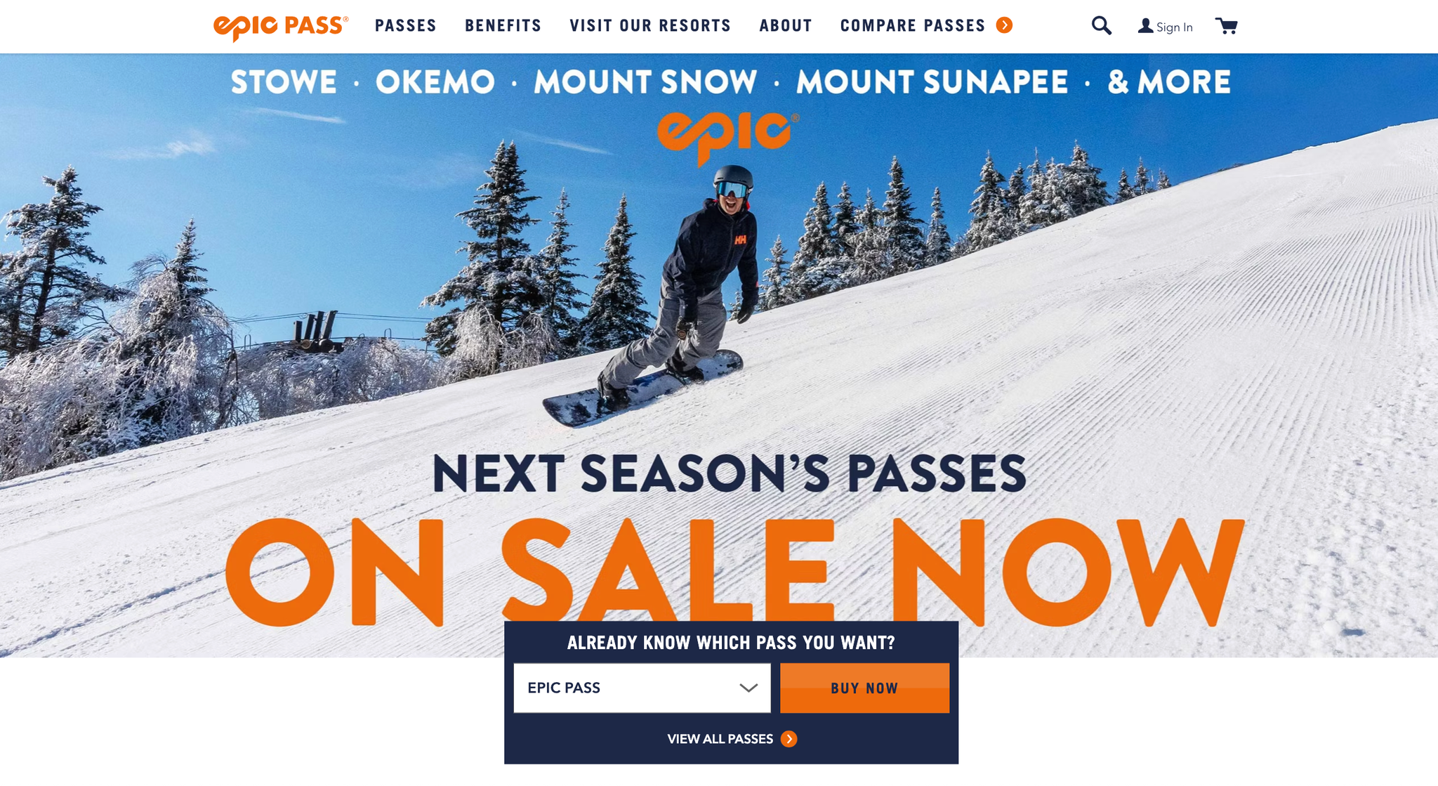 Epic Passes on sale now for next year's ski season - The Points Guy