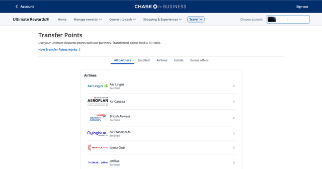 How to transfer Chase Ultimate Rewards points to Iberia Plus - The ...