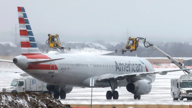 American's winter storm cancellations top 9,000, now worst ever - The ...