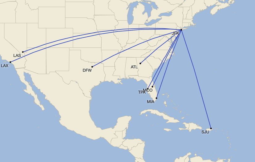 Frontier Airlines cuts all but 1 route at New York's JFK - The Points Guy